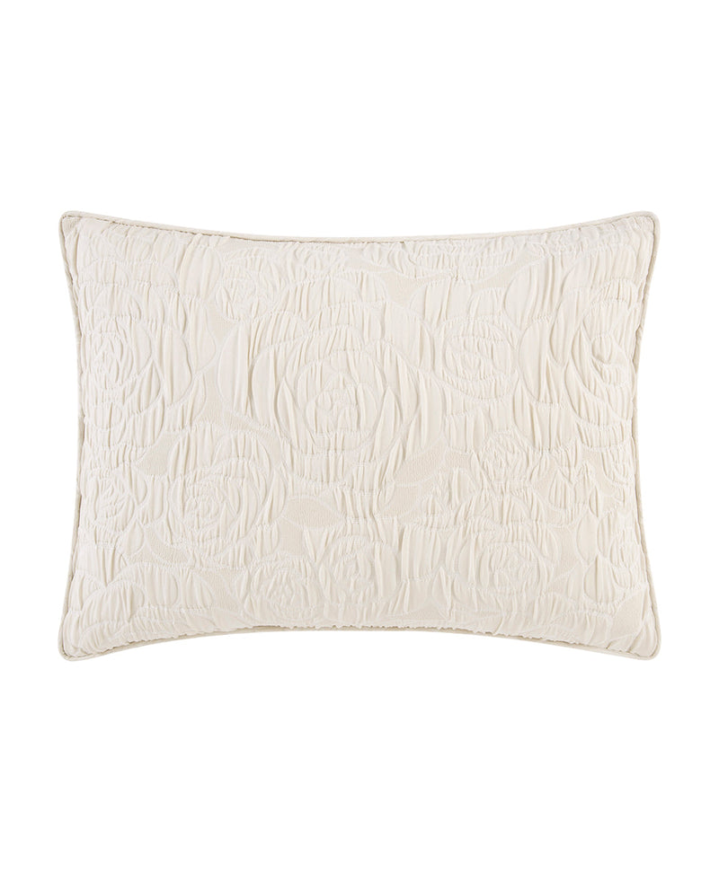 Comforter Mini Set - Embossed Rose Jacquard – Patricia Nash