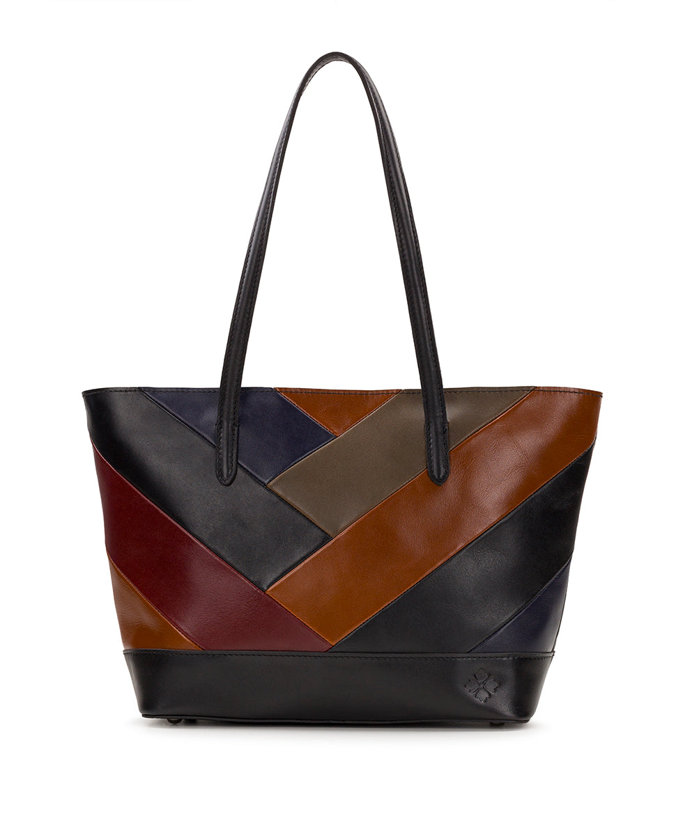 Verzi Tote - Retro Colorblock | Patricia Nash Designs