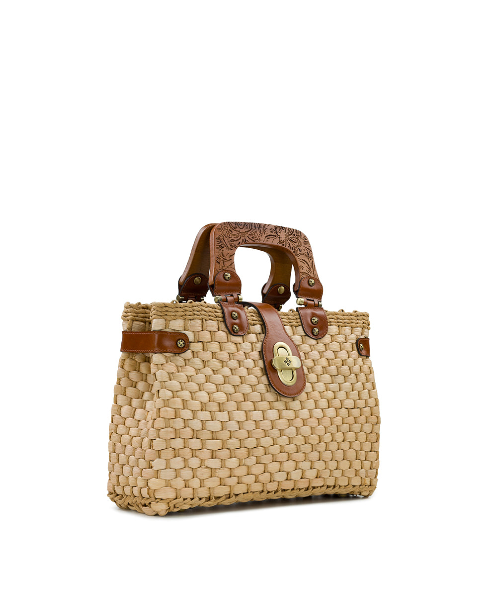 Sancia Satchel - Specialty Woven – Patricia Nash