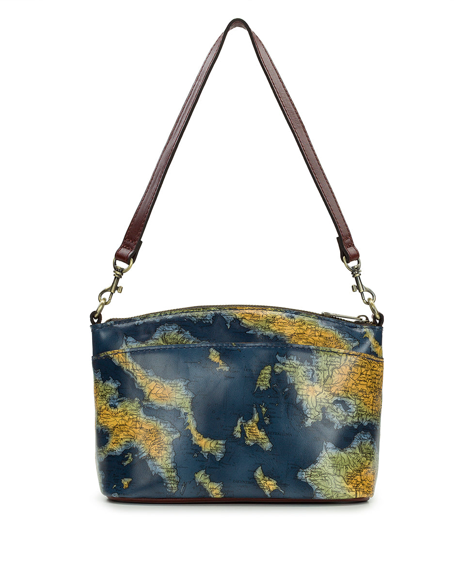 Arlee Crossbody - Greek Map – Patricia Nash
