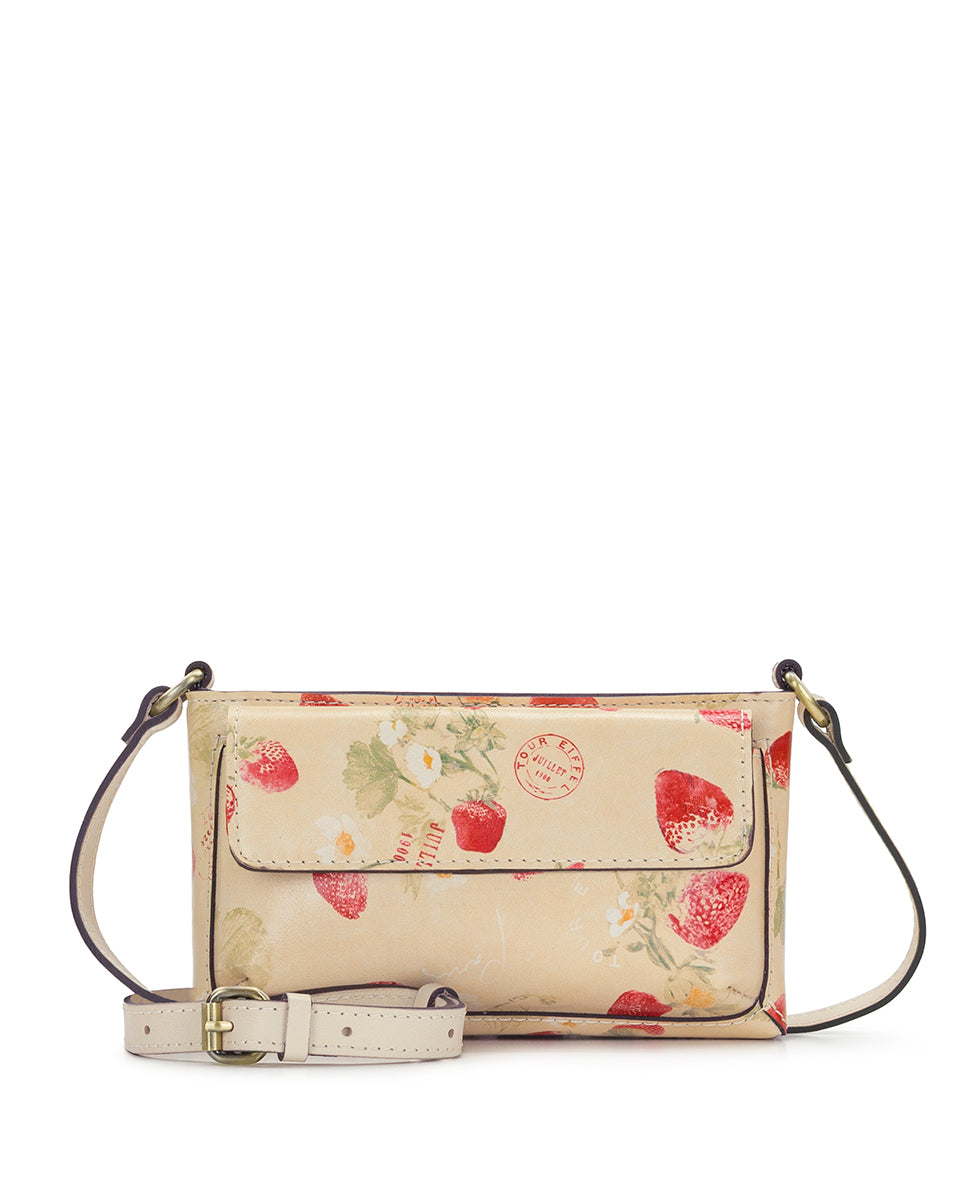 Dovera Crossbody - Parisian Strawberries – Patricia Nash